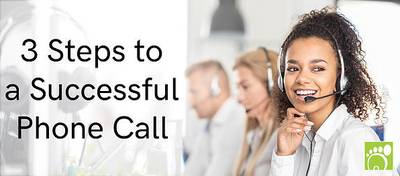 3 Steps to a Successful Phone Call | Training & eTracking Solutions